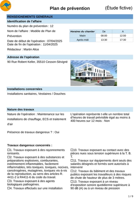 Plan de Prévention : Quelles responsabilités pénales